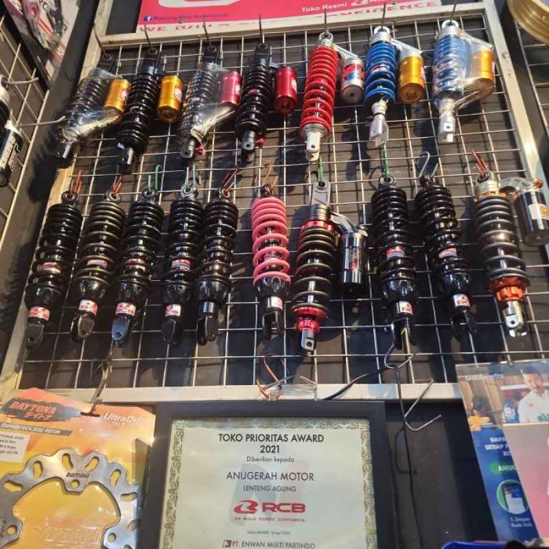 Promo Shock Breaker Belakang Rcb Flow Pro 330 Mm 125 150 Scoopy - Black ...