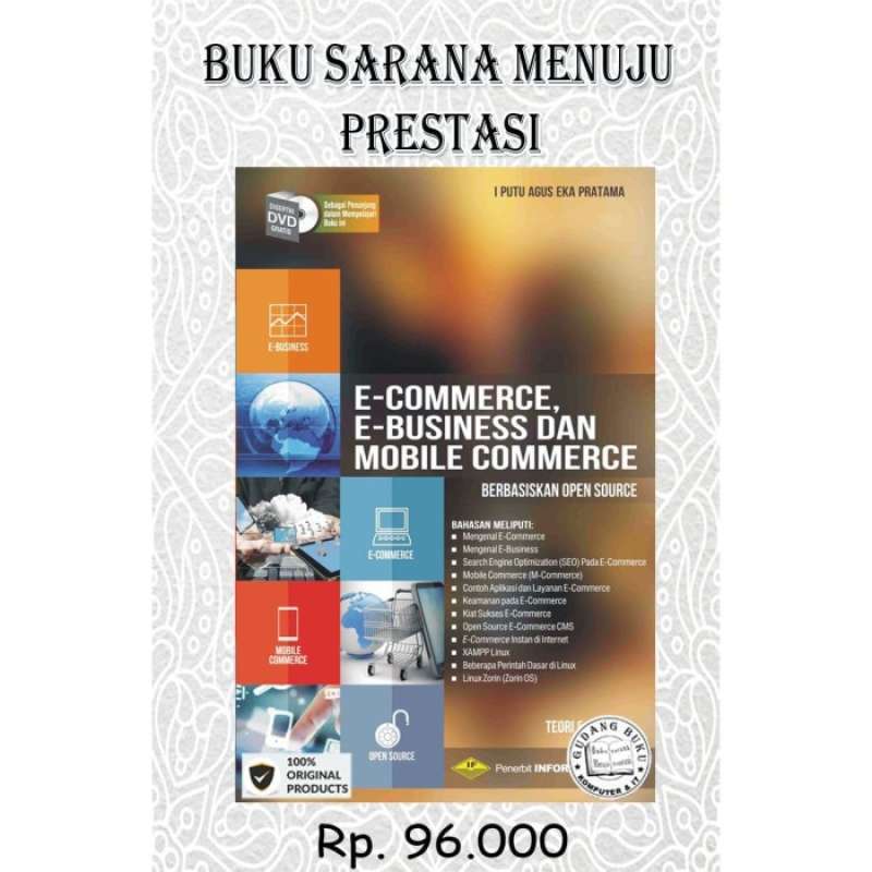 Promo Buku E-commerce, E-business Dan Mobile Commerce Berbasiskan Open ...
