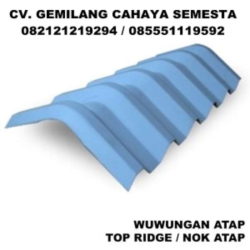 Jual Bubungan Atap Upvc 💯 - Promo pelangganbaru-20k