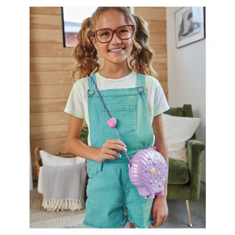 Promo Polly Pocket Tiny Power Seashell Purse Compact With Wearable ...