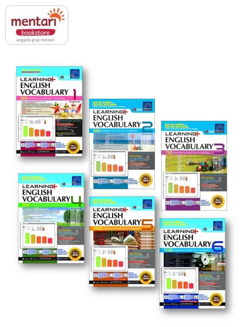 Promo Learning English Vocabulary Workbook - Level 6 Diskon 26% Di ...