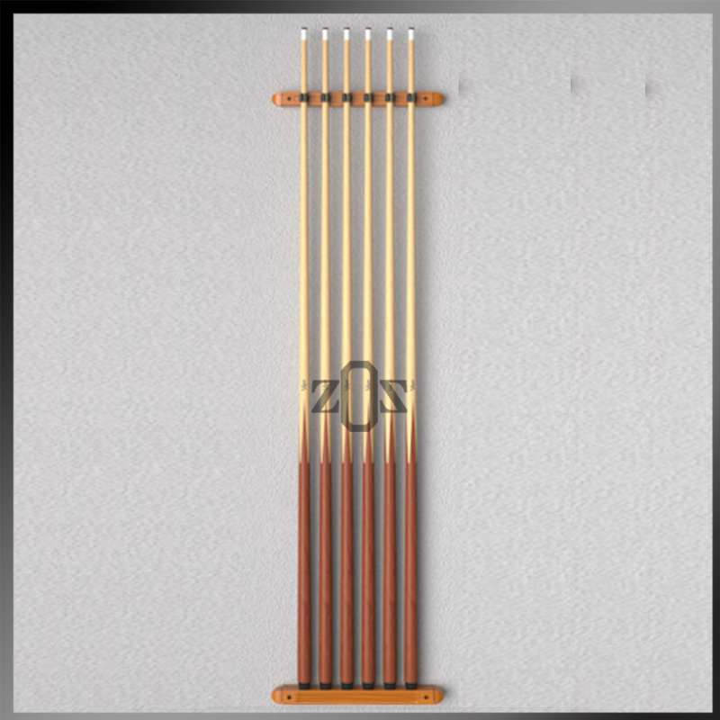 Jual Rak Tempat Stick Biliar Billiard Cue Wall Wooden 6 Slot Di Seller ...