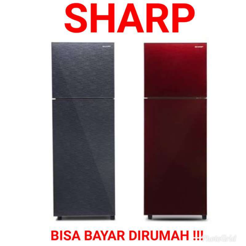Promo Kulkas 2 Pintu Sharp Sj-246xg. Glass Door. No Frost Diskon 23% Di Seller Cuanz Store ...