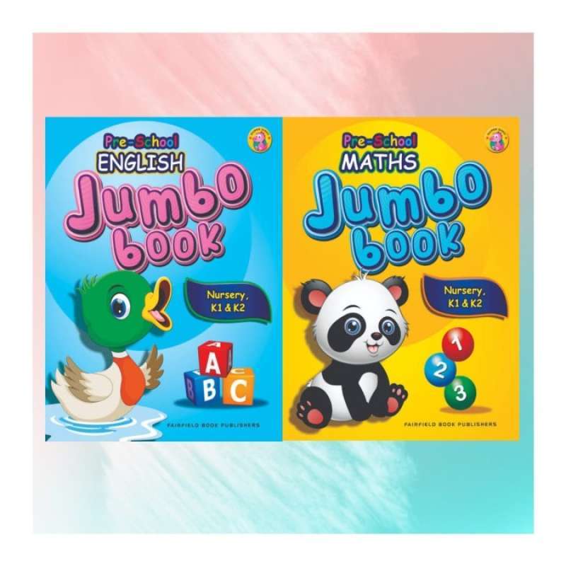 Promo Pre-school Jumbo Book (nursery, K1,k2) - English Diskon 21% Di ...