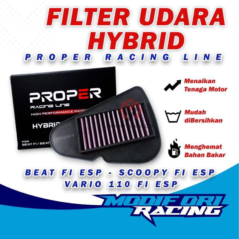 Jual Beat Fi Esp Filter Udara Proper Racing - Scoopy Fi Di Seller ...
