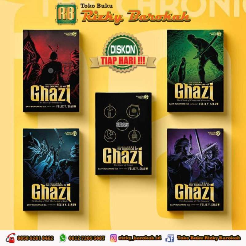 Promo Serial Paket Lengkap Buku Ghazi Felix Siaw - The Chronicles Of Ghazi Diskon 26% Di Seller ...