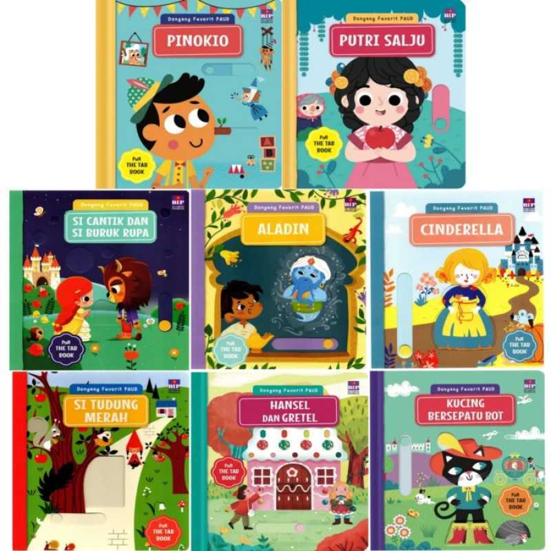 Promo Buku Dongeng Favorit Paud Pinokio Aladin Putri Salju Cinderella ...
