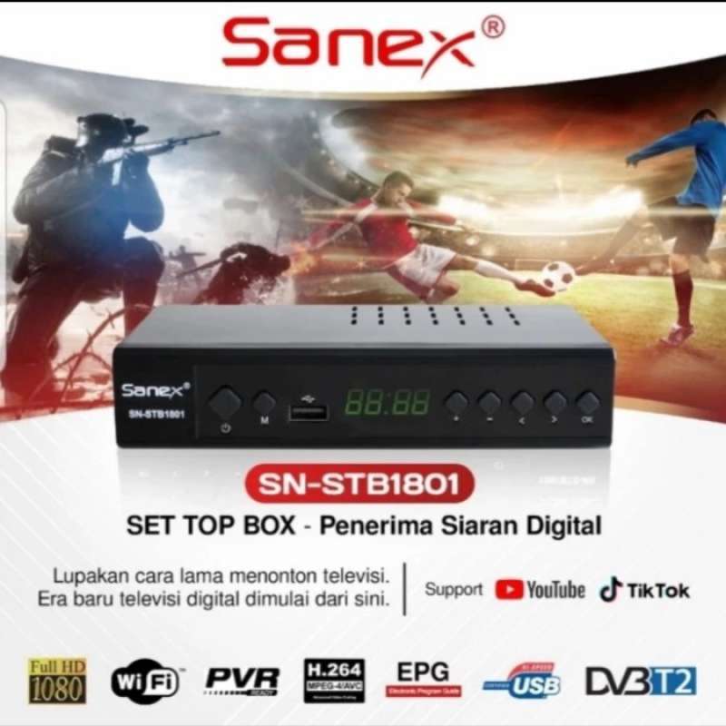 Jual Stb Set Top Box Tv Digital Android Set Top Box Set Tep Bok Di ...