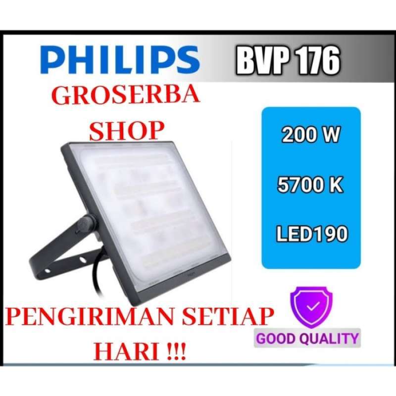 Promo Lampu Sorot Philips Led Bvp W K Cool White Bvp Orignal Diskon Di