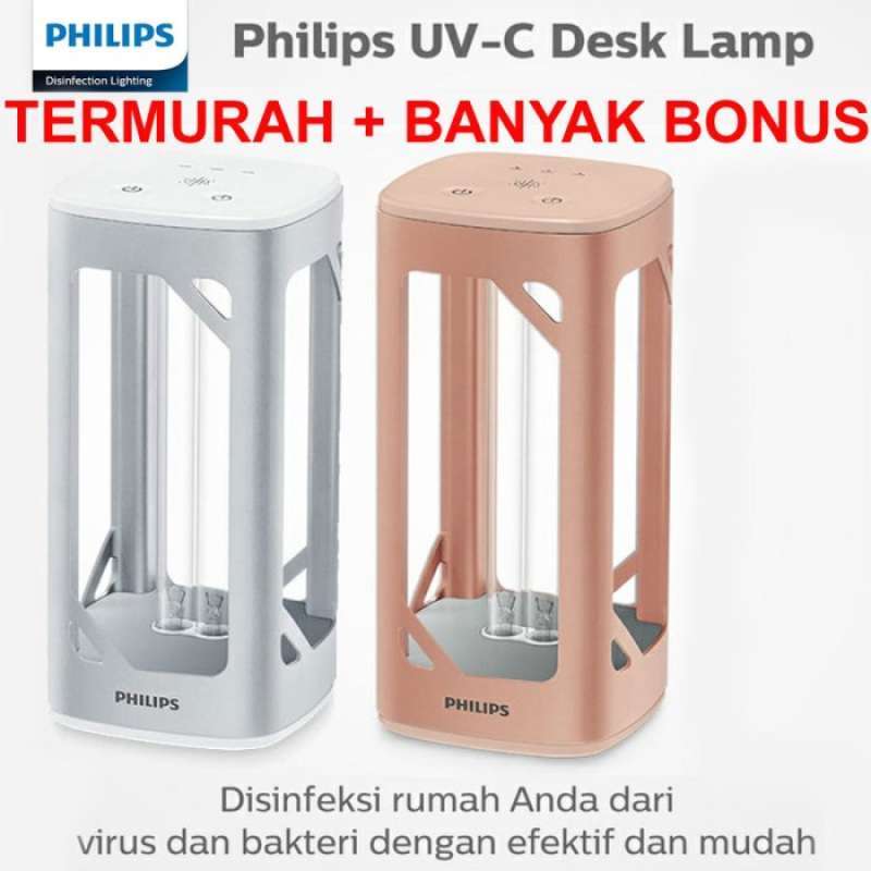 Promo Philips Uvc Disinfection Desk Lampu Uv Steril Anti Virus Covid 19 Uv-c Diskon 33% Di ...