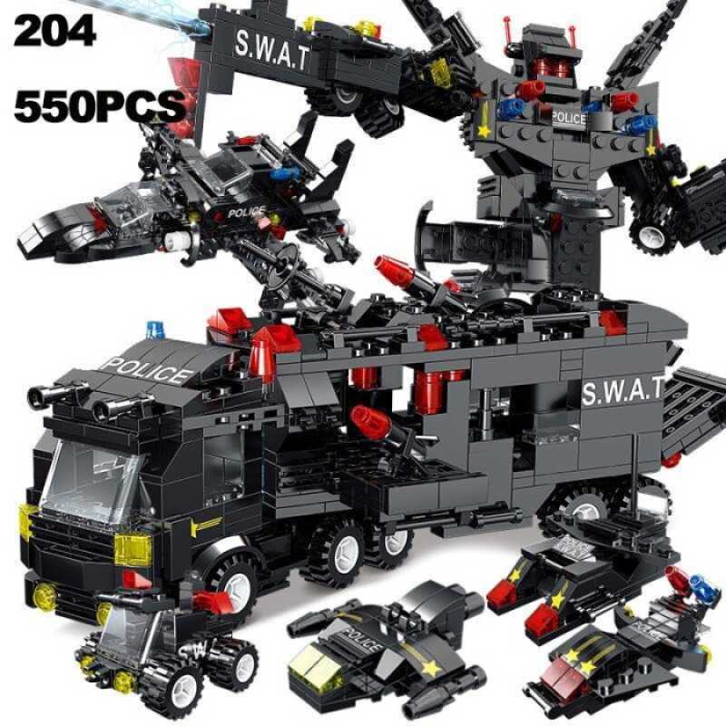Promo Mainan Rangkai Rakit Building Blocks Mobil Military Car 550pcs ...