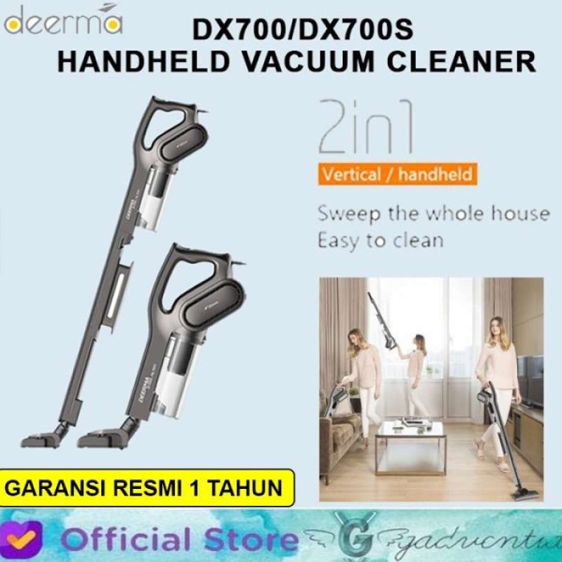 Jual Deerma Dx810 Vacum Vakum Vacuum Cleaner Derma Penyedot Debu 600w ...