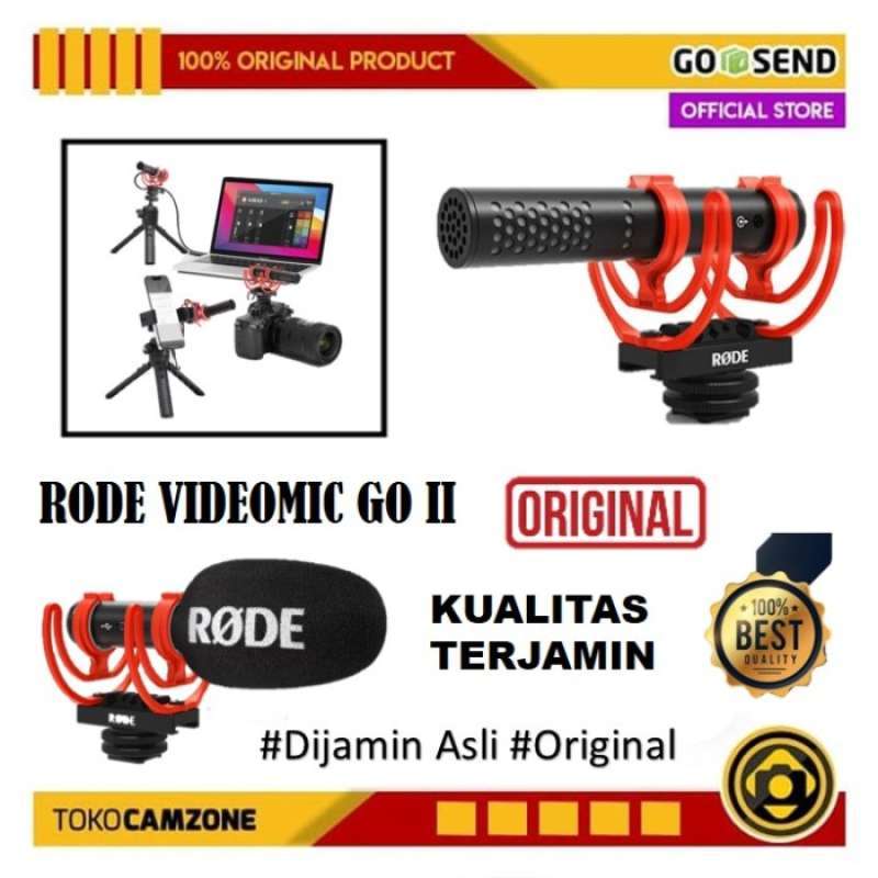 Jual Rode Videomic Go Ii Lightweight Directional Microphone Di Seller ...
