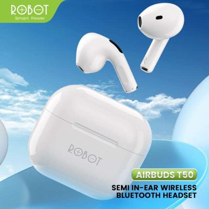 Jual Robot Earphone Wireless / Headset / Earbuds / Earbud / T50 ...