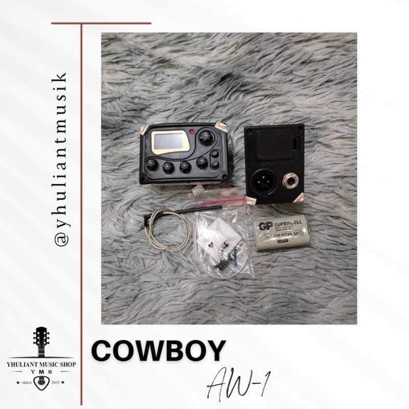Promo Cowboy Aw1 Preamp Guitar Akustik Diskon 23% Di Seller Melodiya ...