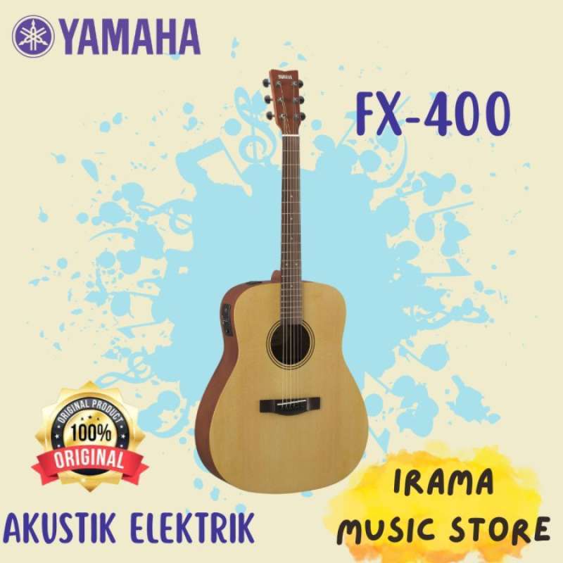 Promo Gitar Akustik Elektrik Fx400 Fx 400 F X Penerus F400 X Diskon 23% ...
