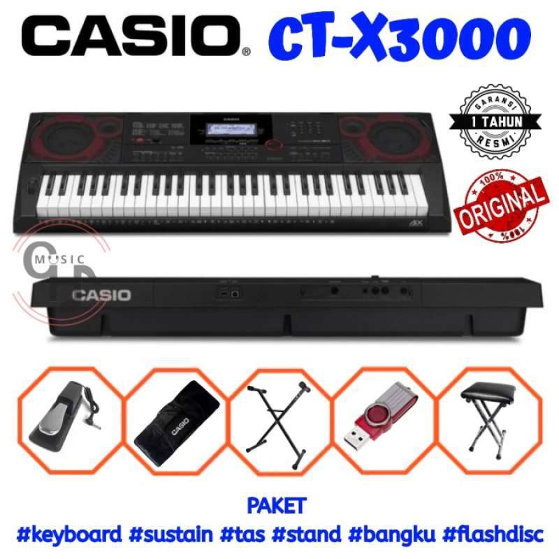 Promo Casio Ctx3000 Ct-x3000 Ctx 3000 Keyboard Diskon 23% Di Seller ...