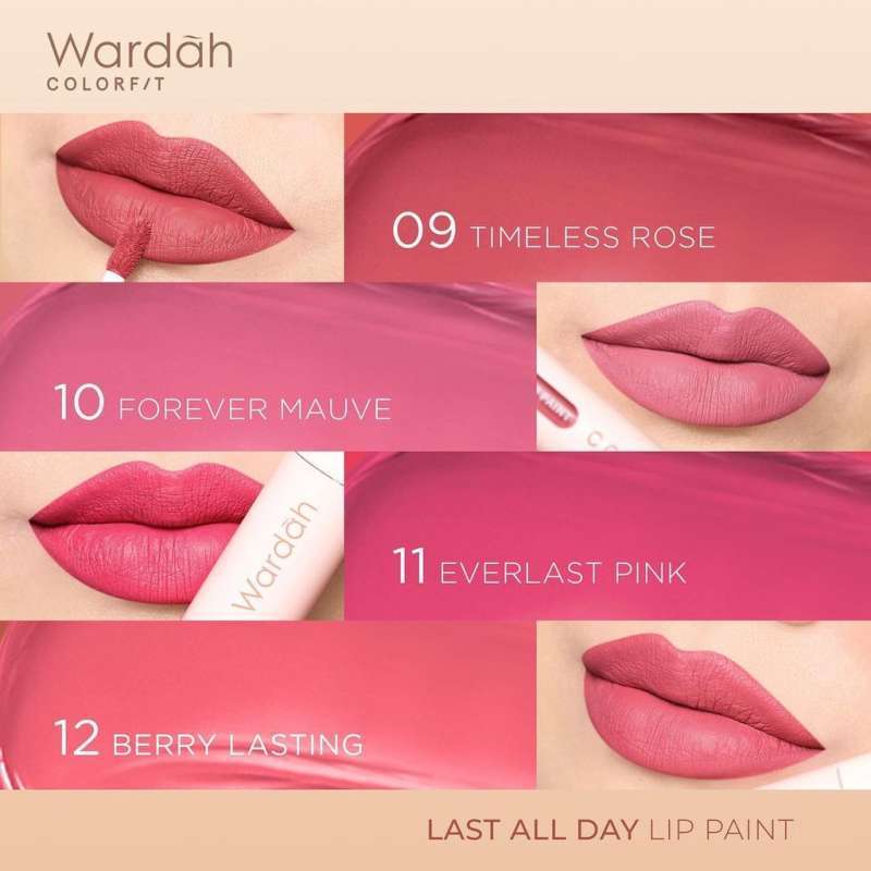Promo Wardah Colorfit Last All Day Lip Paint 4.2 Gr Diskon 9% Di Seller ...