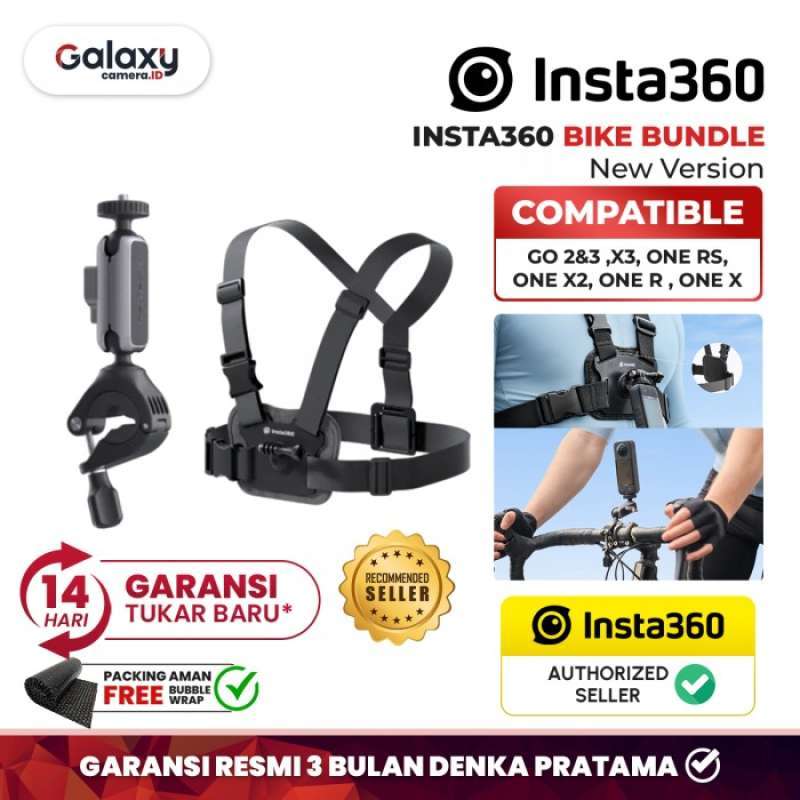 Jual Insta360 Bike Bundle New Version For Action Camera Insta 360 Aksesoris Di Seller Noelle ...