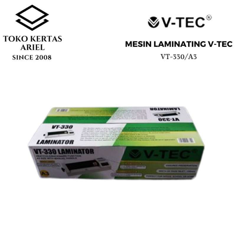Jual Mesin Laminating V-tec (vt-330/a3) + Handle Di Seller Owl Store ...