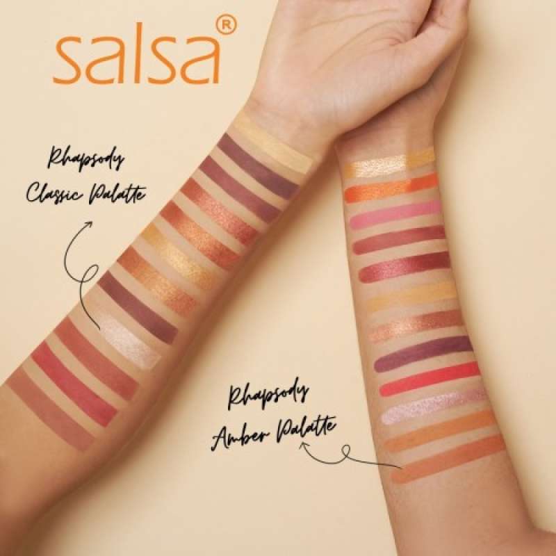 Promo Salsa Rhapsody Face Palette / Amber / Classic Diskon 9% Di Seller ...