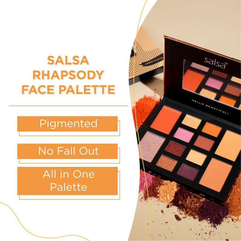 Promo Salsa Rhapsody Face Palette / Amber / Classic Diskon 9% Di Seller ...