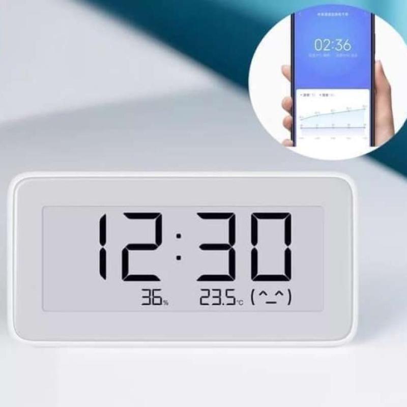 Promo Mijia Tabletop Clock Humidity And Temperature Jam Meja Jam ...