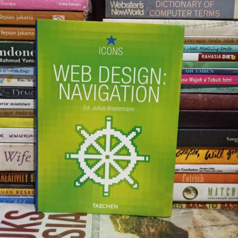 Jual Buku Original Icons Web Design Navigation Ed Julius Wiedemann Taschen Di Seller Noelle ...
