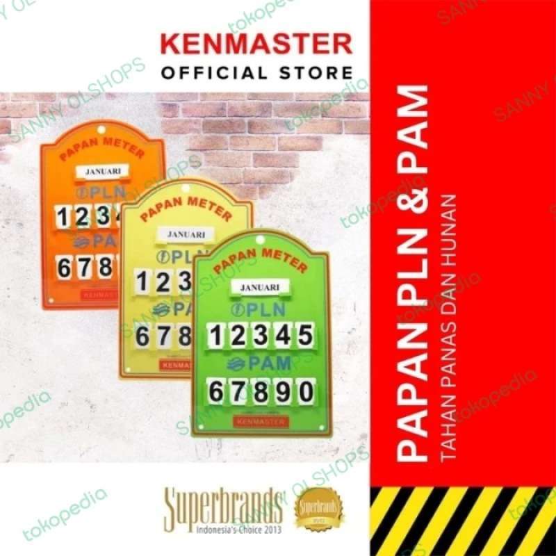 Jual Papan Meteran Pln Dan Pam Listrik Air Meter Di Seller Rumix ...