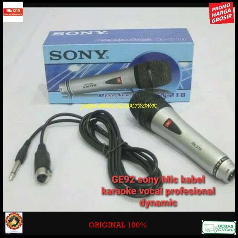 Promo New Mic Kabel Legendary Dynamic Mikropon Mik Mikrophon Diskon 23% ...
