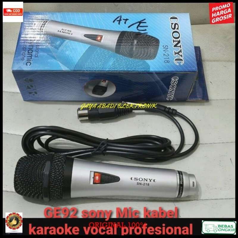 Promo New Mic Kabel Legendary Dynamic Mikropon Mik Mikrophon Diskon 23% ...