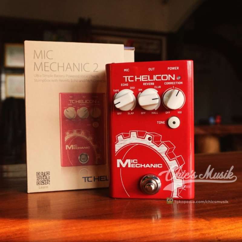 Promo Tc Helicon Mic Mechanic 2 Vocal Effects Pedal - Micmechanic2 ...