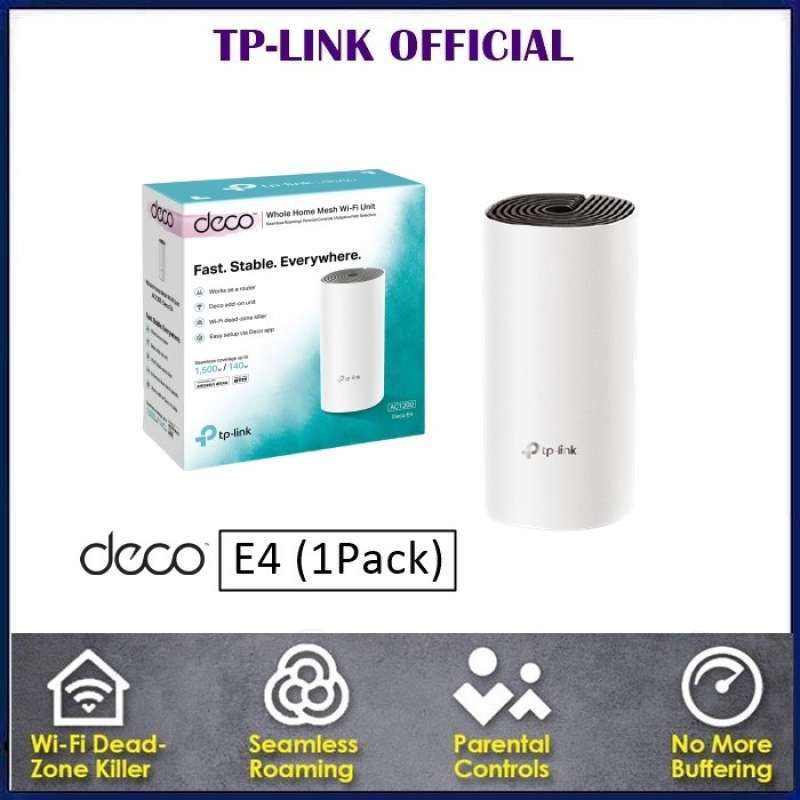 Promo Deco E4 Ac1200 1pack Whole Home Mesh Wifi System Tplink 1 Pack ...