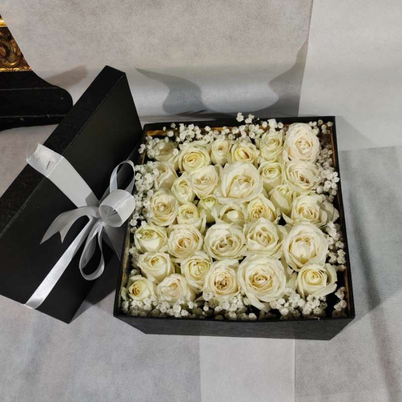 Promo Bunga Box Lebar 25cm Tingi 15cm/kado/wisuda / Ultah Anniversary ...