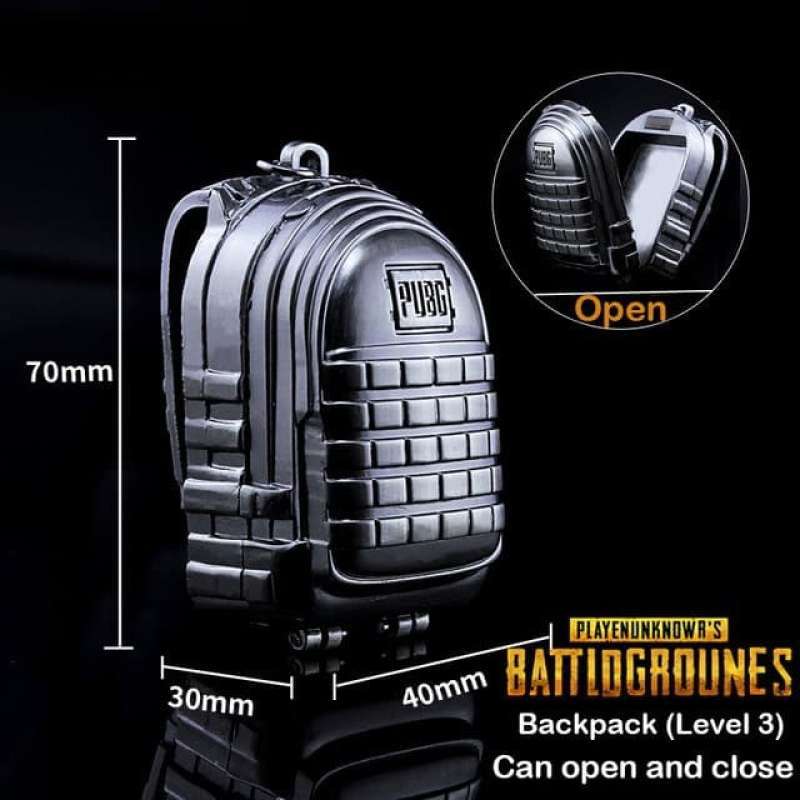 Promo Gantungan Kunci / Keychain / Automotive / Unik / Pubg Backpack Level 3 Diskon 23% Di ...