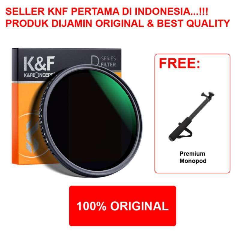 Jual Knf Concept Filter Variable Nd 8-2000 - 67mm - Hoya Quality Filter ...