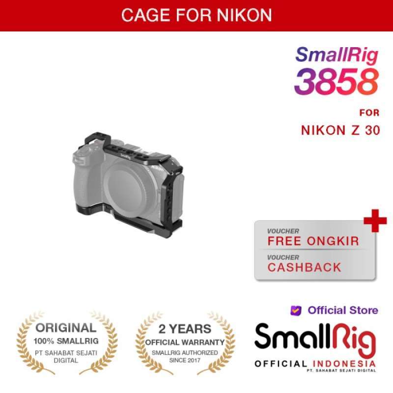 Jual Smallrig Cage For Nikon Z 30 3858 / Smallrig 3858 Di Seller Owl ...