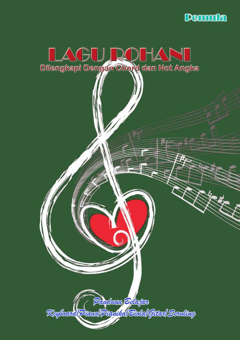Jual Buku Lagu Rohani Dilengkapi Dengan Chord/kunci Dan Not Angka Di ...