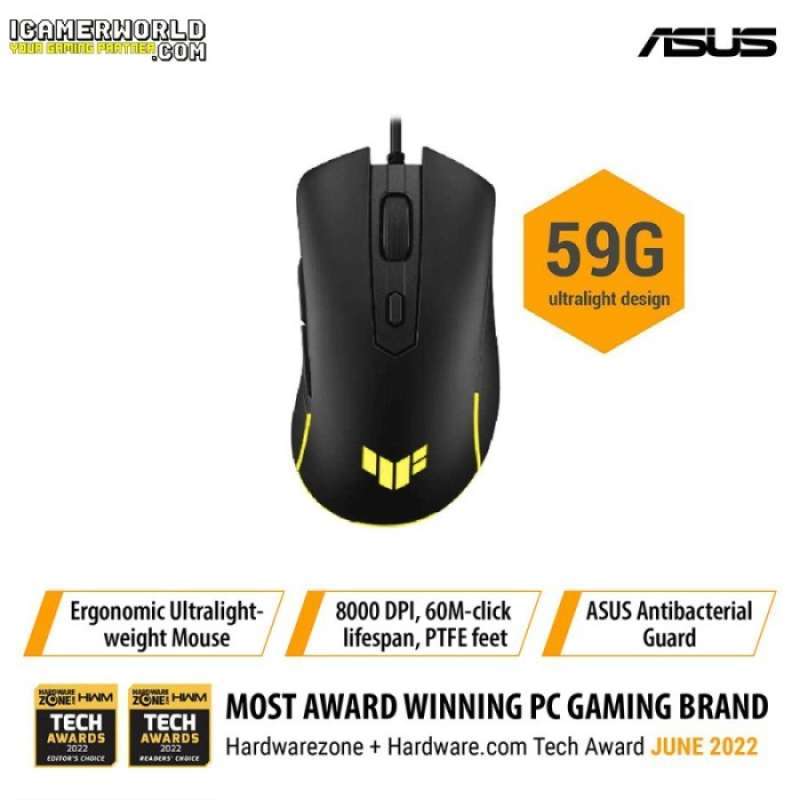 Promo 100% Produk Ori Asus Tuf Gaming M3 Gen Ii Wired Gaming Mouse ...