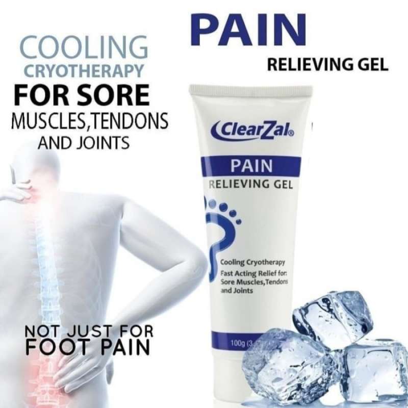 Promo Clearzal Pain Relieving Gel Untuk Keseleo Otot Tegang Pegal Di ...