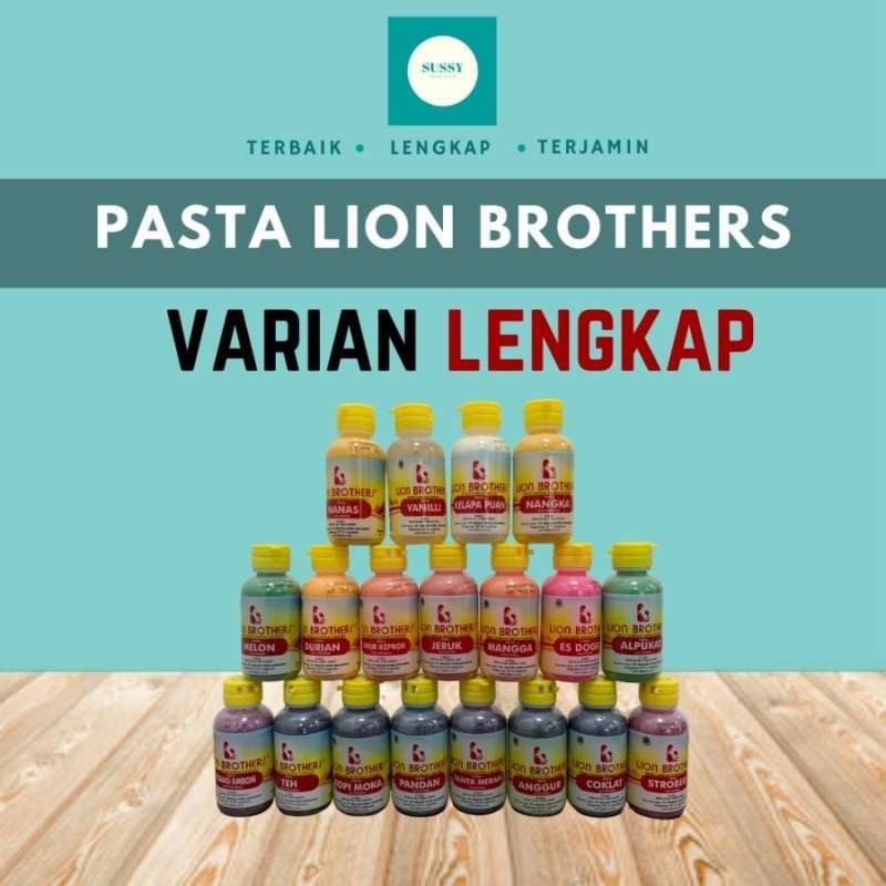Jual Pasta / Perisa Makanan Lion Brothers 60 Gr / 55 Ml - Varian ...