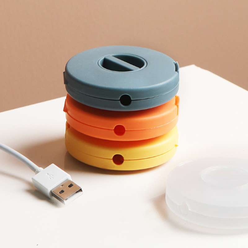 Promo Raja Import H5940 Tempat Penyimpanan Kabel Data / Kabel Charger ...