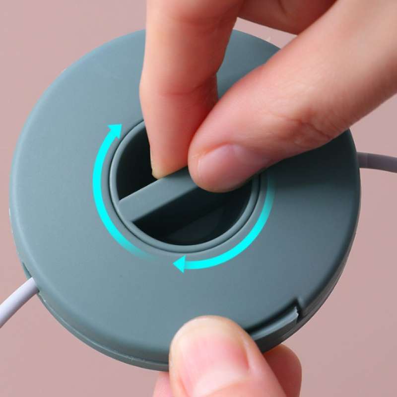 Promo Raja Import H5940 Tempat Penyimpanan Kabel Data / Kabel Charger ...