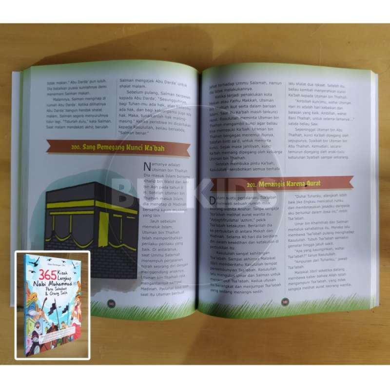 Promo Buku Anak Islami; 365 Kisah Lengkap Nabi Muhammad, Para Sahabat & Diskon 27% Di Seller ...