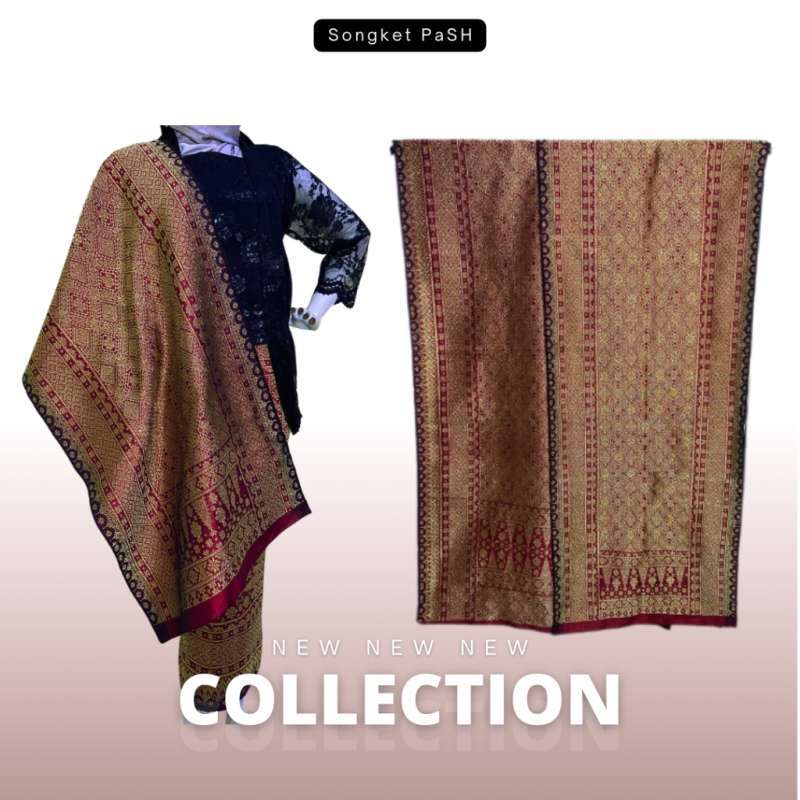 Jual Songket Pash - Songket Palembang Motif Lepus Tenun Asli Berbagai Macam Motif Dan Warna ...