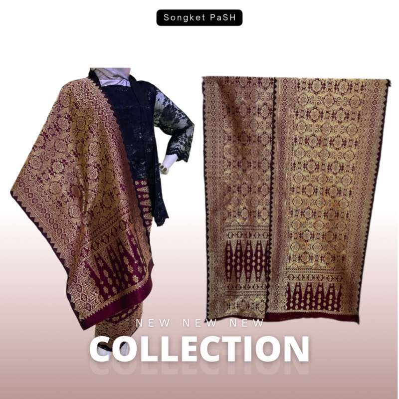 Jual Songket Pash - Songket Palembang Motif Lepus Tenun Asli Berbagai Macam Motif Dan Warna ...