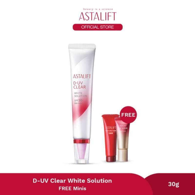 Promo Astalift D-uv Clear White Solution 30gr Spf 50+ / Pa++++ Diskon 33% Di Seller Amor One ...