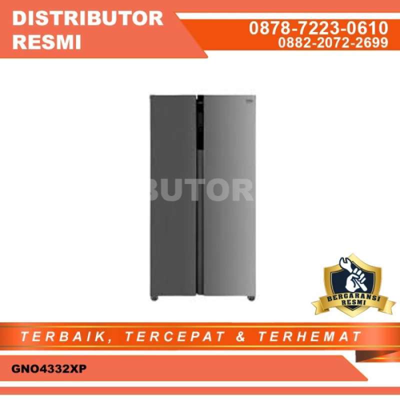 Promo Beko Kulkas Sbs Side By Side 500 Liter Gno4332xp Diskon 33% Di ...