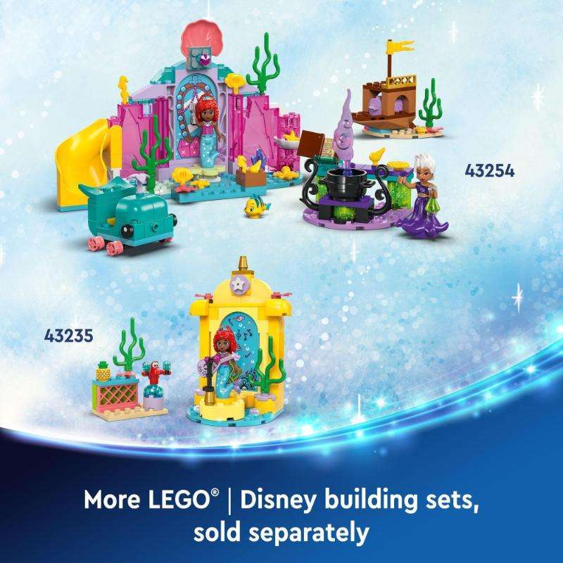 Jual Lego Disney Princess 43235 Ariel's Music Stage (60 Pieces ...