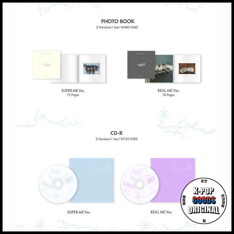 Promo Illit - 1st Mini Album [super Real Me], Spesifikasi Real Me Ver ...
